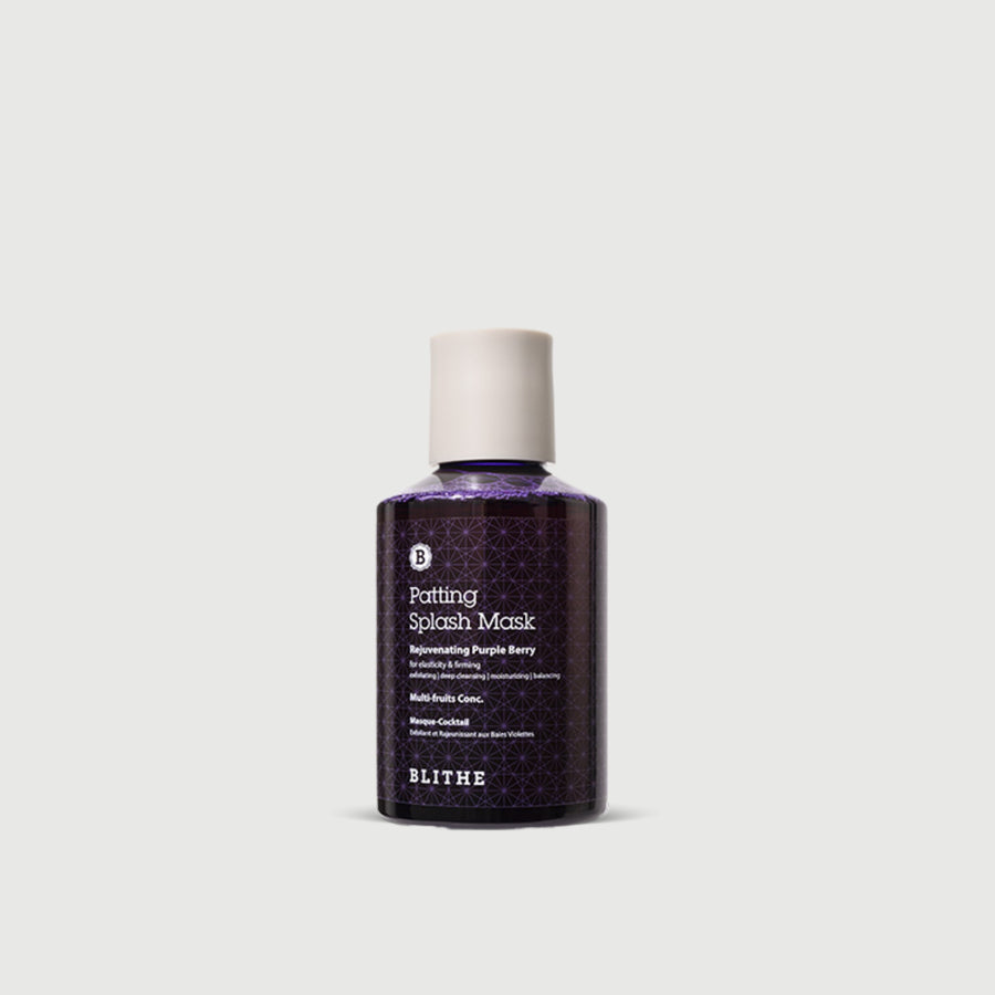 BLITHE Patting Splash Mask Rejuvenating Purple Berry for elasticity and ...